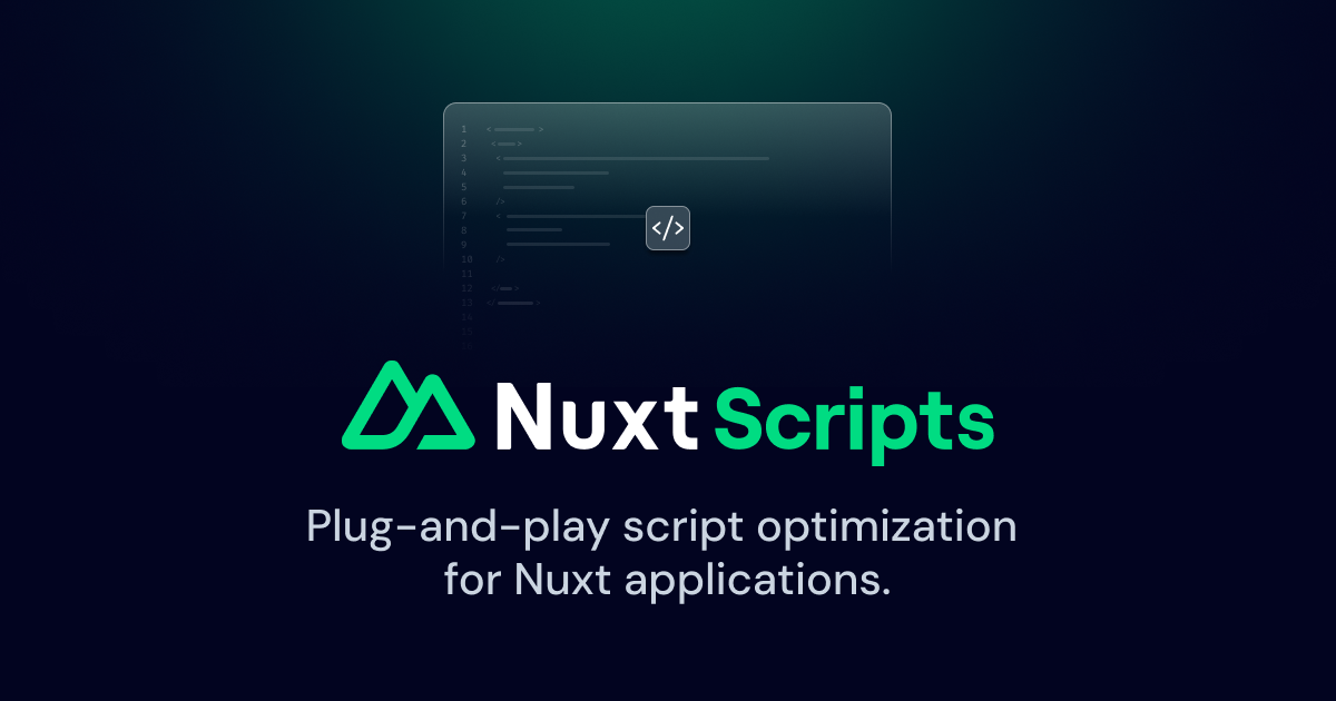 Введение в Nuxt Scripts · Nuxt Блог